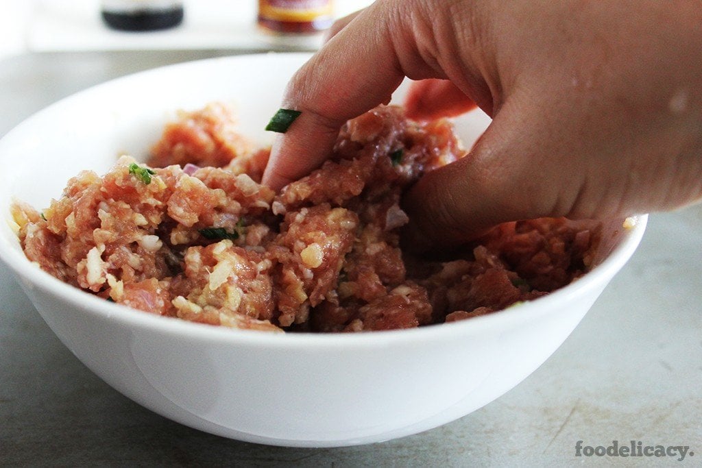 Steamed Minced Pork with Water Chestnut | Foodelicacy