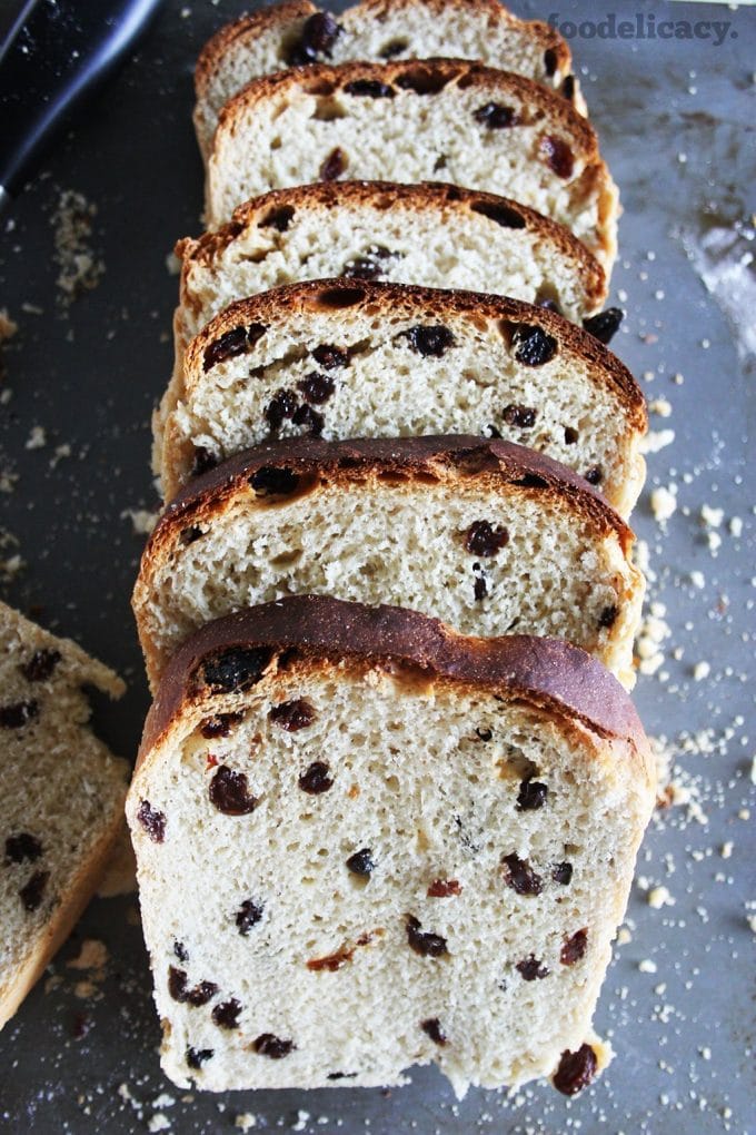 Bara Brith {Welsh 'Speckled' Bread} | Foodelicacy