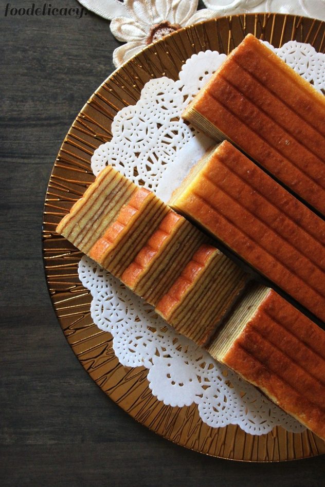 Indonesian Durian Layer Cake (Durian Lapis Cake) | Foodelicacy