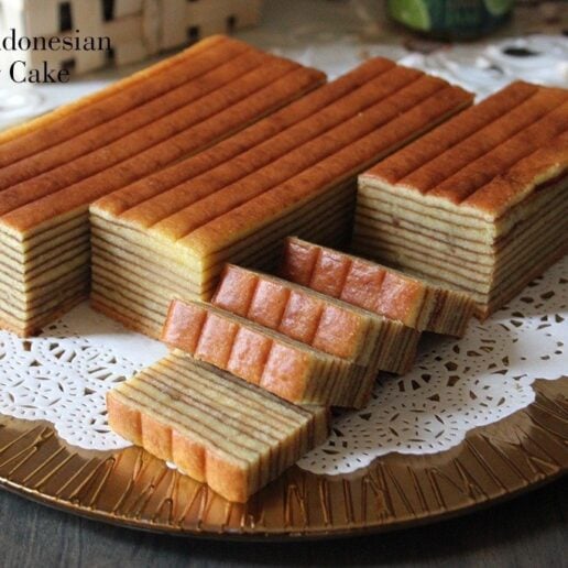 Indonesian Durian Layer Cake (Durian Lapis Cake) | Foodelicacy