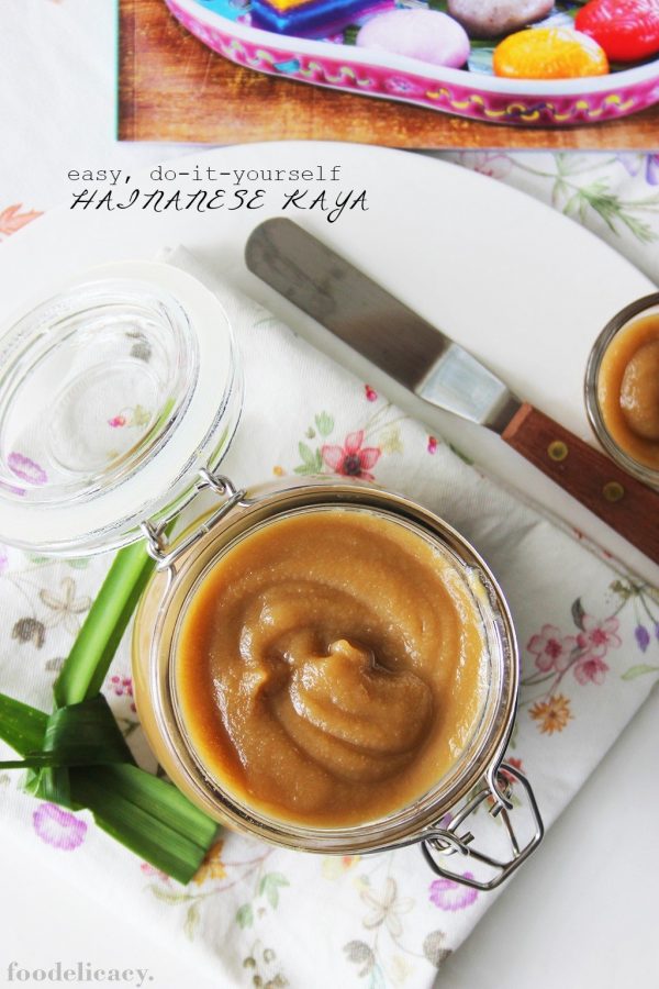 Easy, Do-It-Yourself Hainanese Kaya (Coconut Jam) | Foodelicacy