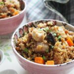 Fragrant Yam Rice - Easy Rice Cooker Method | Foodelicacy