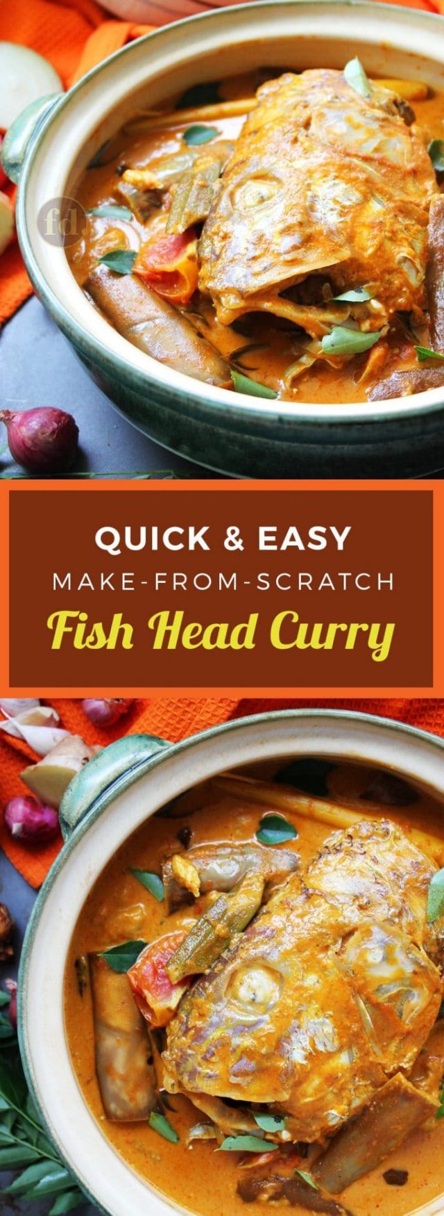 Fish Head Curry - Easy, Delicious, Make-from-Scratch Recipe! | Foodelicacy