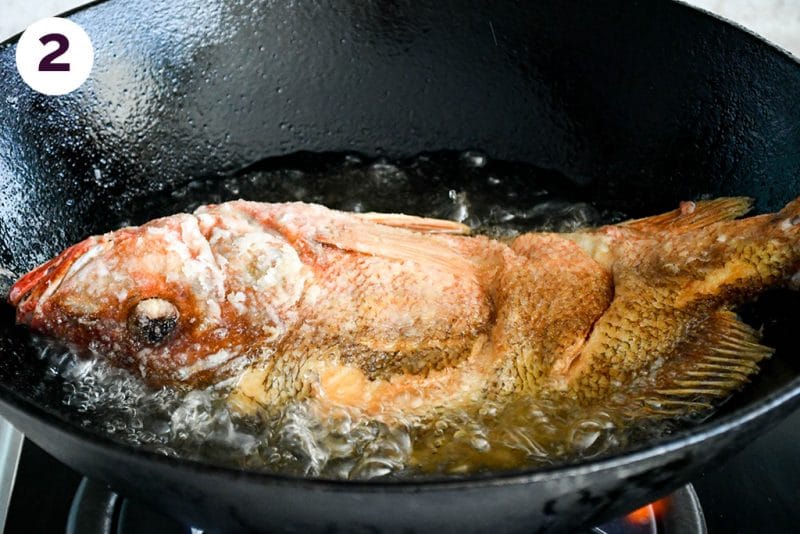 Chinese-Style Superior Sweet and Sour Whole Fish | Foodelicacy