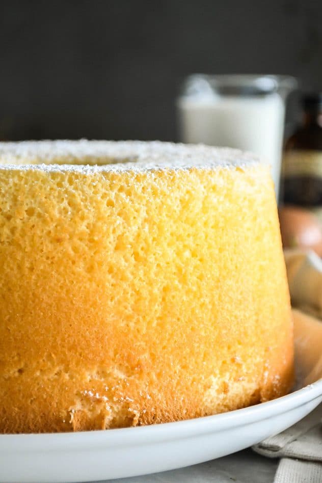 Best Vanilla Chiffon Cake + Top Tips for Success | Foodelicacy