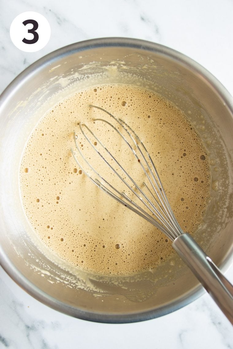 Coffee Chiffon Cake with Coffee Buttercream Frosting | Foodelicacy