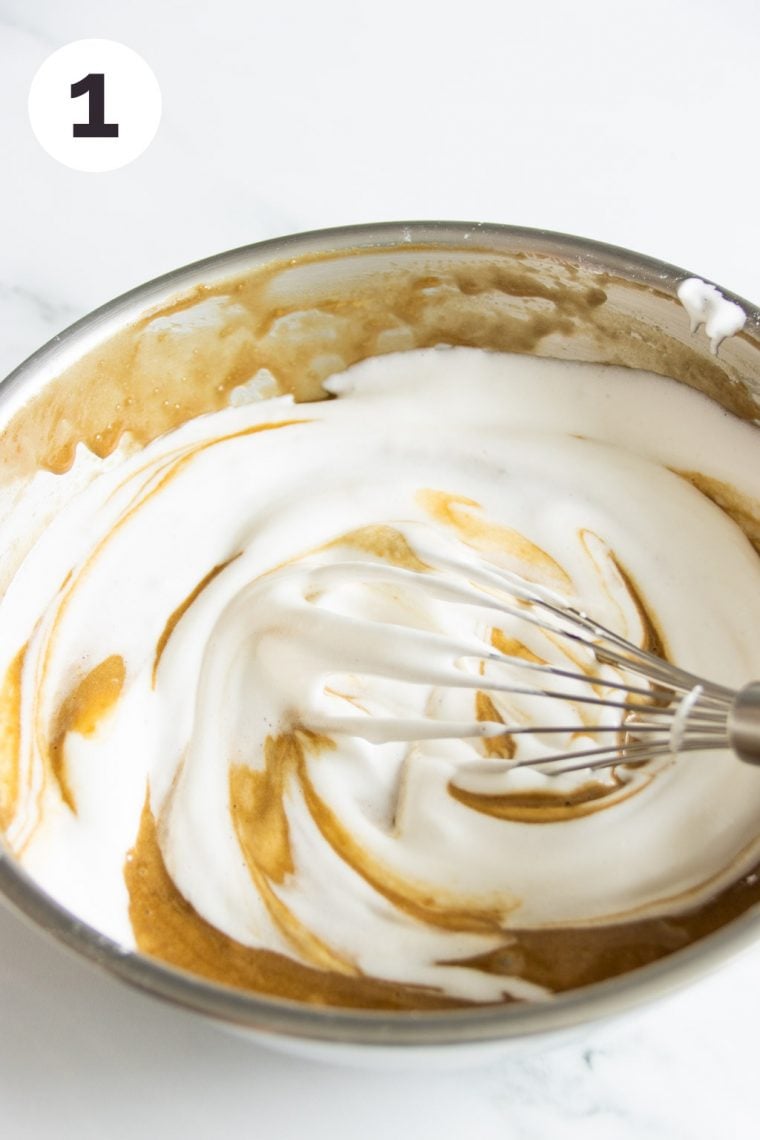 Coffee Chiffon Cake with Coffee Buttercream Frosting | Foodelicacy