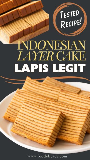 Indonesian Layer Cake