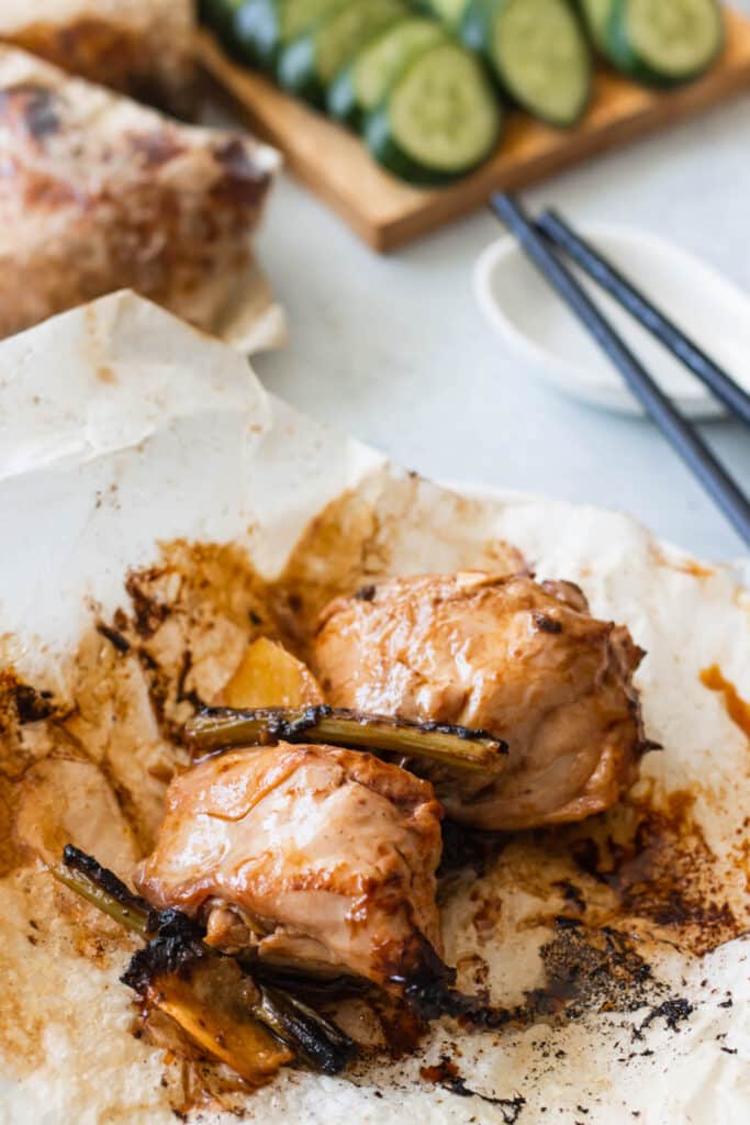 Chinese Paper-wrapped Chicken | Foodelicacy