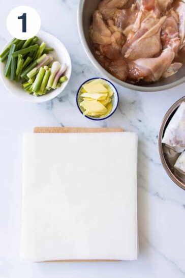 Chinese Paper-wrapped Chicken | Foodelicacy