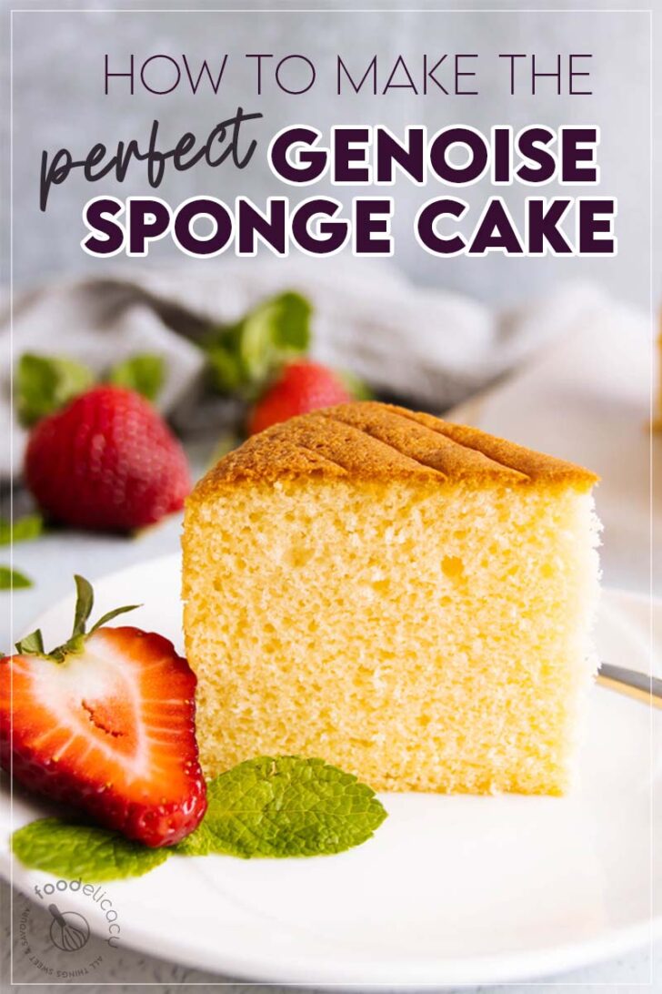 Genoise Sponge Cake: Easy Step by Step Guide (with Video)