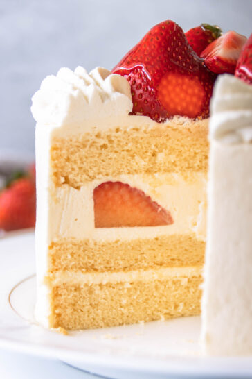 Easy Strawberry Shortcake (イチゴのショートケーキ)| Foodelicacy