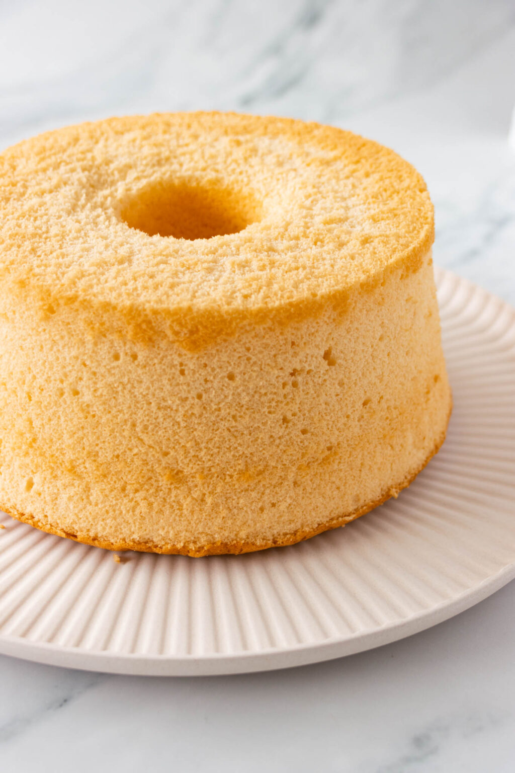 Soft and Fluffy Vanilla Chiffon Cake | Foodelicacy