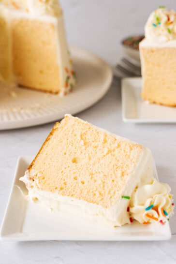 Soft and Fluffy Vanilla Chiffon Cake | Foodelicacy